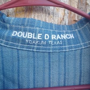 Double D Ranch | Dresses | Double D Ranch Denim Duster Dress Large ...